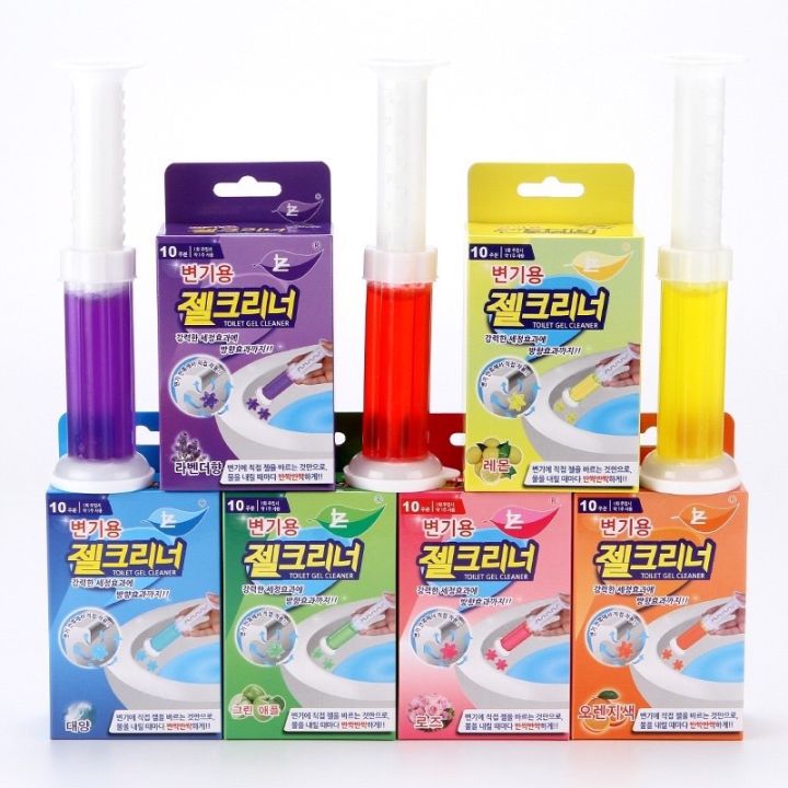 PushType MAGIC GEL Korean Toilet Bathroom Scrubble Bubble Cleaner ...