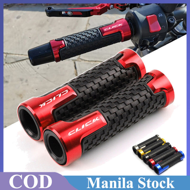 【Manila Stock】Honda Click Handle Grip 2PCS Motorcycle Grips 7/8" 22mm ...