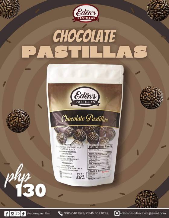 Eden's Hershey's Chocolate Flavored Pastillas / 45 PCS. | Lazada PH