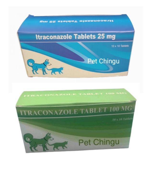 10 Tablets ITRACONAZOLE 25 mg/100 mg for Yeast, Ringworm, and Other ...