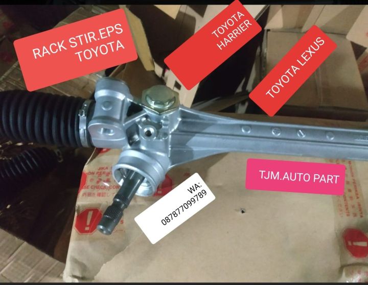 RACK STIR STEERING. EPS. TOYOTA HARRIER-Atau LEXUS .ORIGINAL MERK NSK ...