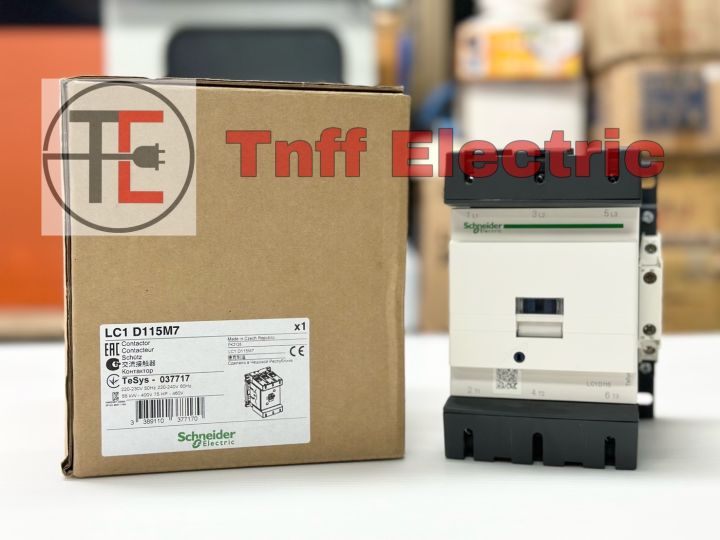 Schneider Tesys D แมกเนติคคอนแทคเตอร์ รุ่น LC1D115M7 220VAC | Lazada.co.th