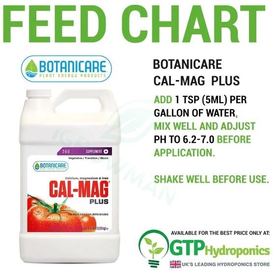 Botanicare - Cal-Mag Plus 2-0-0 แคล-แมกปุ๋ยเสริมธาตุอาหารที่พืชต้องการ ...