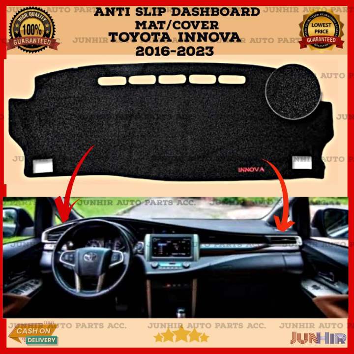 DASHBOARD COVER TOYOTA INNOVA 2016 2017 2018 2019 2020 2021 2022 ...