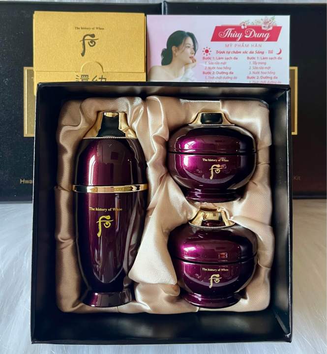 (Chính Hãng LG VINA) Set Mini Dưỡng Da Hoàn Lưu Cao Whoo Hwanyu 3 sản ...