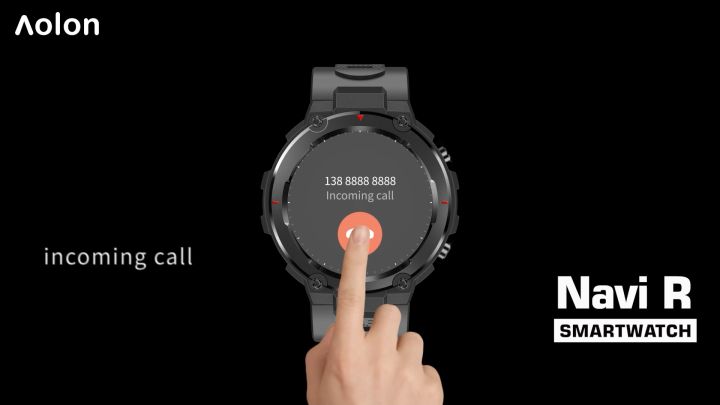 Aolon Smart Watch นาฬิกาเรือนใหม่ Navi R3 สมาร์ทนาฬิกา GPS IPS จอแสดงผล ...