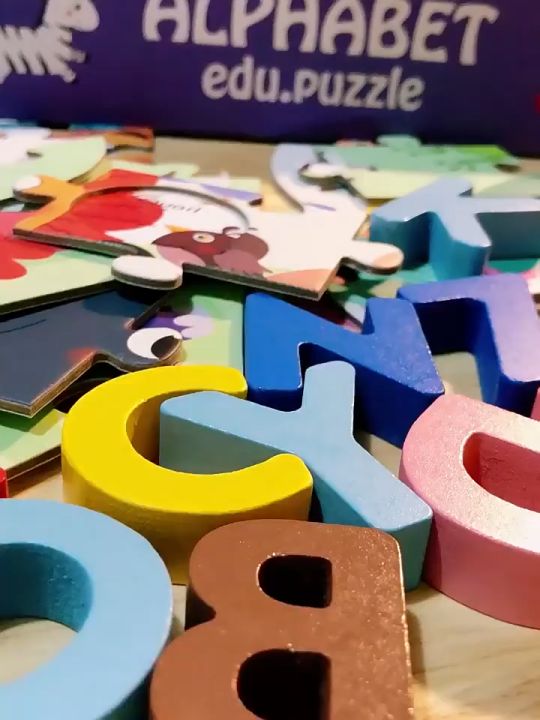 TWINKLEPH Wooden Alphabet Educational Puzzle | Lazada PH