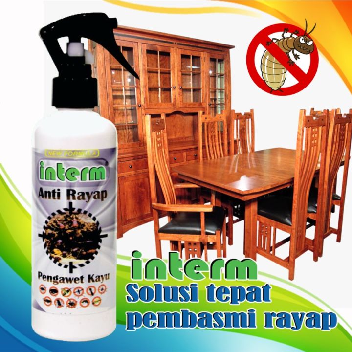 pembasmi Rayap pada kayu - Kayu. dan perkakas rumah tangga. | Lazada ...