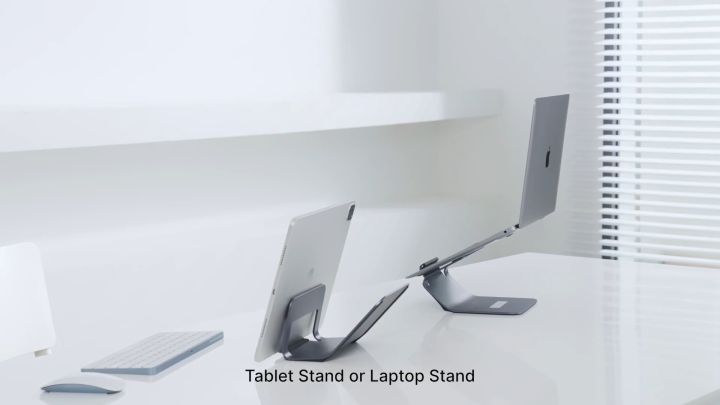 JSAUX Laptop Stand Aluminum Notebook Mount Computer Holder for Work ...