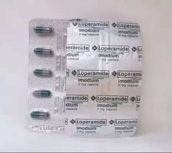 Imodium Loperamide 2mg Capsules for Diarrhea Medicine (10 capsule ...