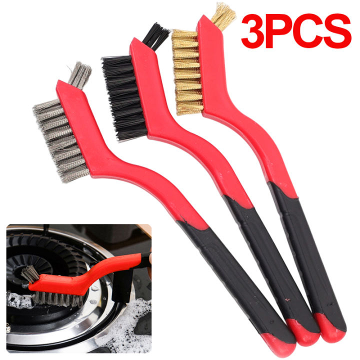 Multipurpose Brass Cleaning Brush Nylon Steel Wire Brush Polishing Rust ...