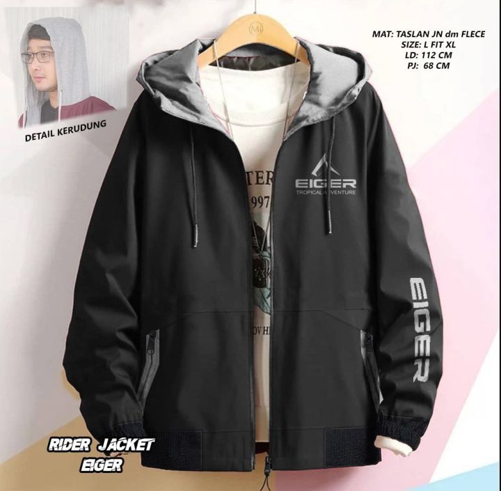 HODIE JAKET EIGER / JAKET OUTDOOR // JAKET GUNUNG | Lazada Indonesia