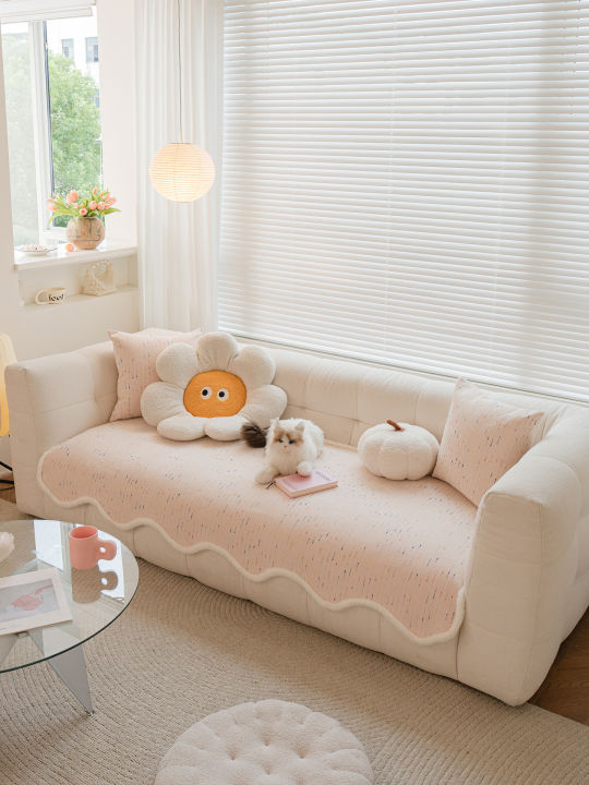 yem | Ins Style Chennile Sofa Pad | Lazada PH