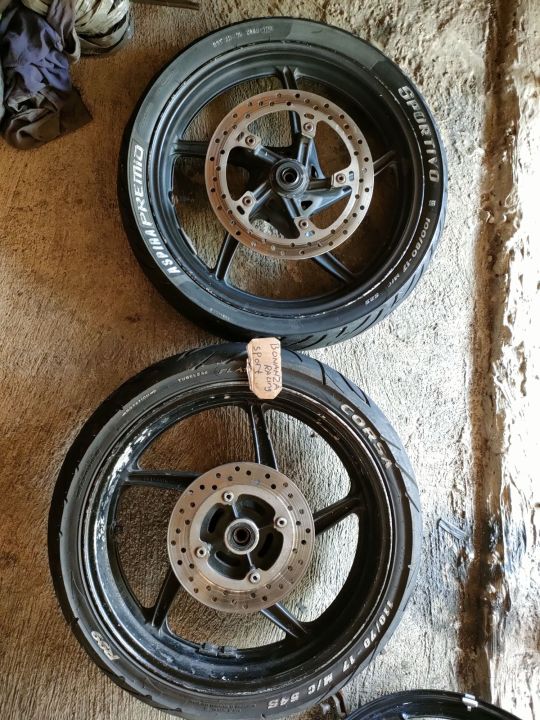 Velg velk velek depan belakang honda cbr 150 r lampu dua non led K45 ...