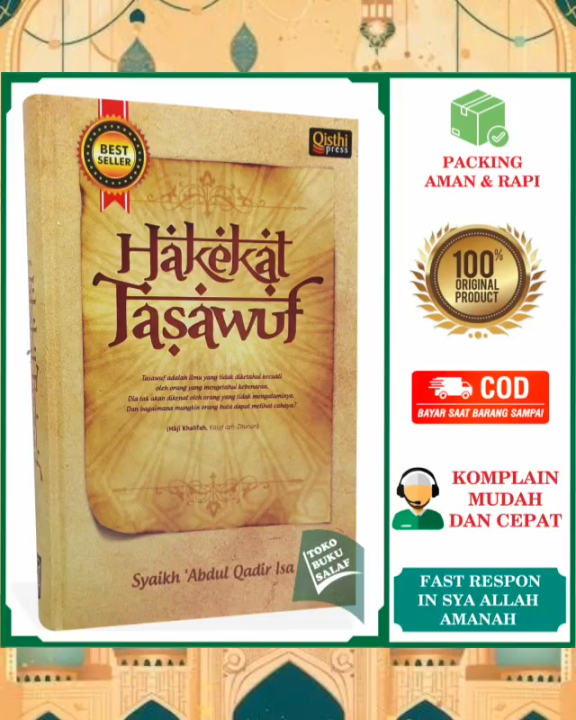 Hakekat Tasawuf ORIGINAL Syaikh Abdul Qadir Isa Pengertian Maksud ...