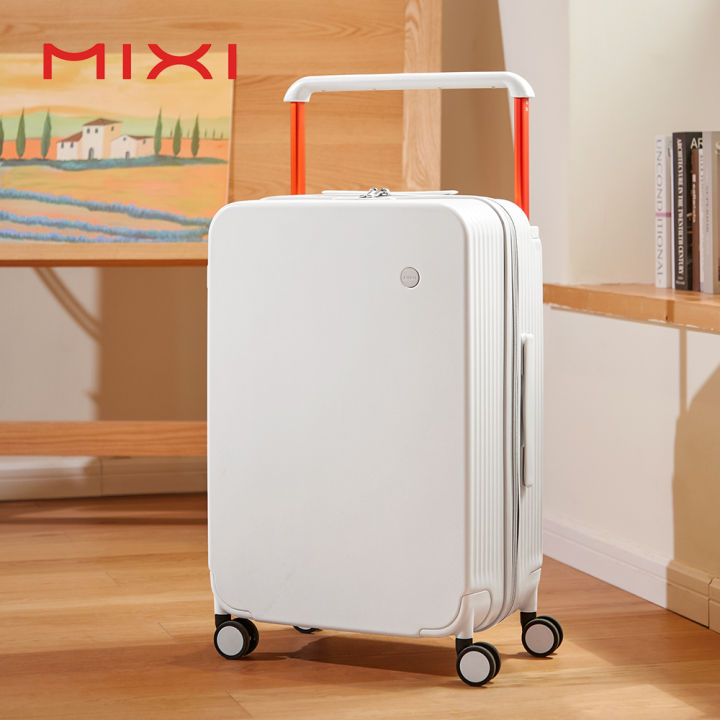 Mixi Wide Handle Travel Trolley Case 20 Inch Cabin Size Luggage PC ...