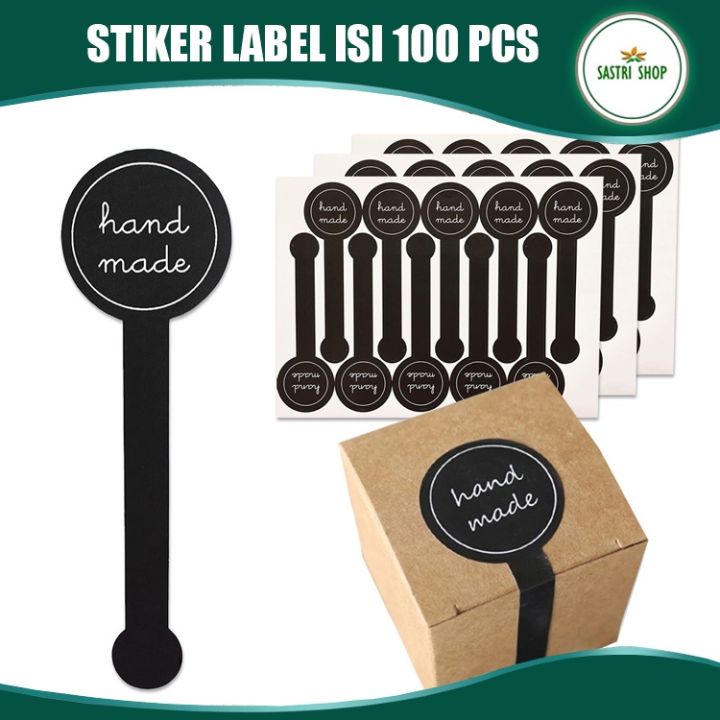 Stiker Label Hand Made isi 100 pcs Stiker Kemasan | Lazada Indonesia