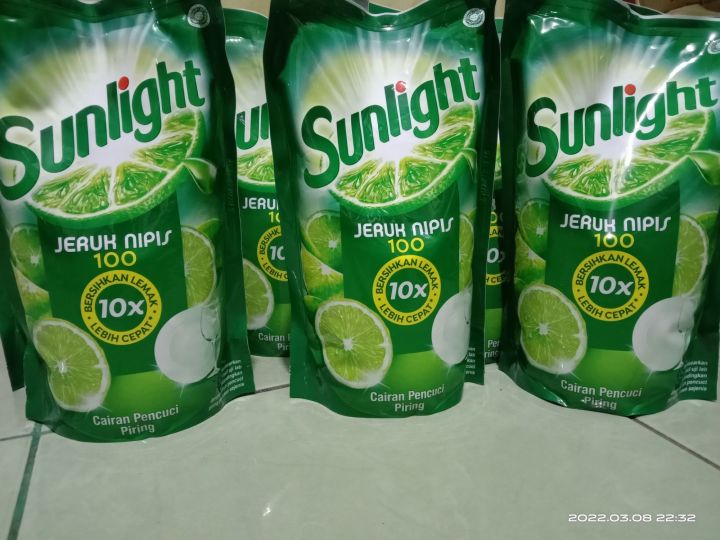 SUNLIGHT CAIRAN PENCUCI PIRING JERUK NIPIS 650ML | Lazada Indonesia