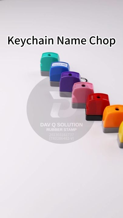 Mini Stamp Chop / Rubber Stamp / Pre Ink Rubber Stamp / Self Ink Rubber ...