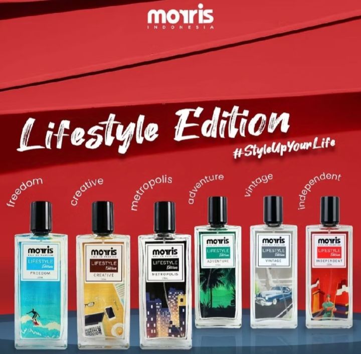 Morris Lifestyle Edition 100 ml Parfum Cowok, Parfum Morris. | Lazada ...