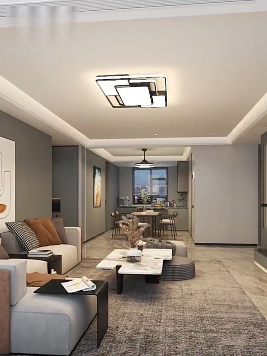 Tri color Modern Chandilier Ceiling Light/Chandelier For Living Room ...