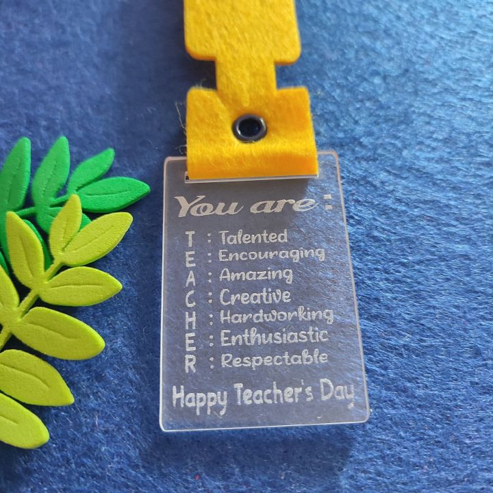 Hadiah Hari Guru Teacher's Day Bag Tag Teacher Special Day Gift Tag ...