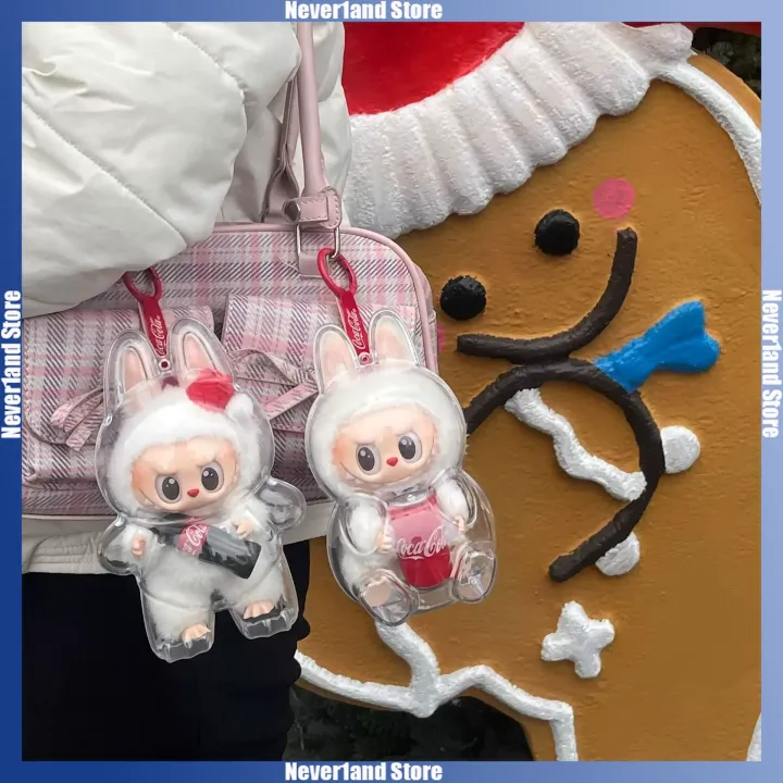 Labubu Cry Baby Transparent Protective Cover Labubu I II Doll Display ...