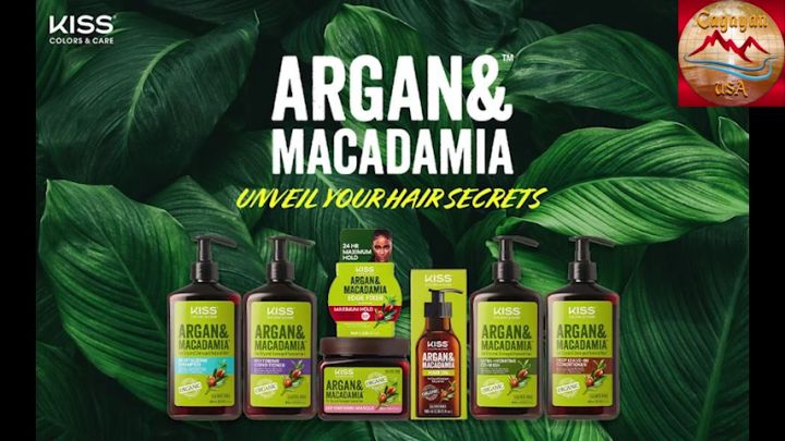 Kiss Colors & Care Argan & Macadamia Shampoo | Lazada PH
