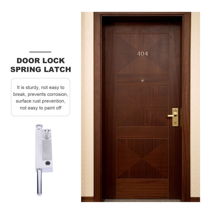 Wooden door floor lock spring latch lock door latch lock framed door ...