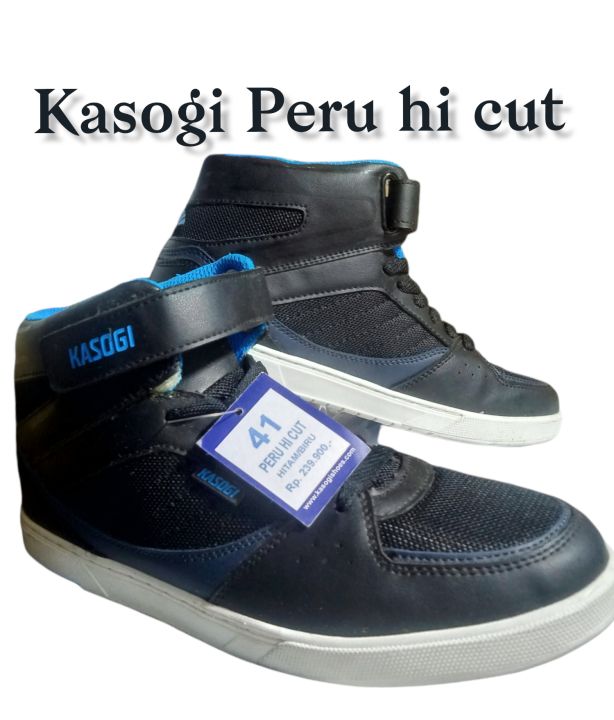 SEPATU SNEAKER BOOT PRIA KASOGI HI CUT | Lazada Indonesia