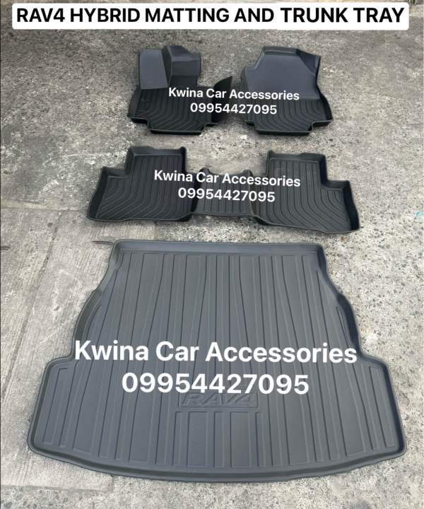 RAV4 2029-2025 HYBRID MATTING AND TRUNK TRAY | Lazada PH