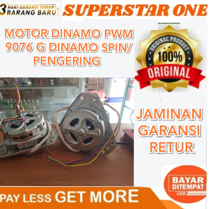 Motor dinamo pwm 9076 G dinamo spin /pengering | Lazada Indonesia