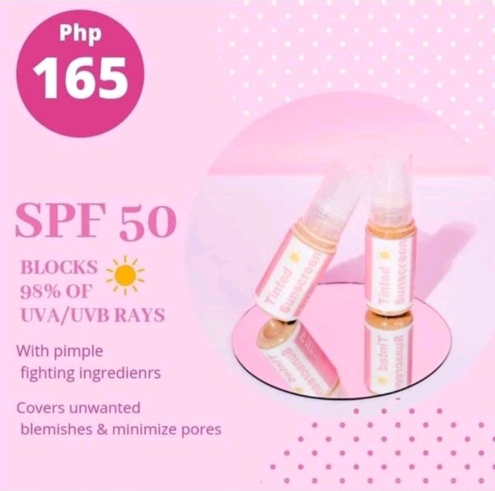 MQ Tinted Sunscreen spf50 | Lazada PH