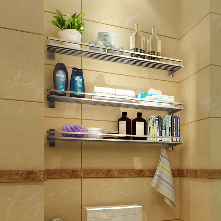 Bathroom Toilet Storage Rack Toilet 304 Stainless Steel Wall Mount ...