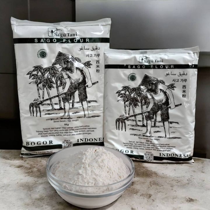 Tepung Sagu Tani Sago Flour 1kg/500g | Lazada