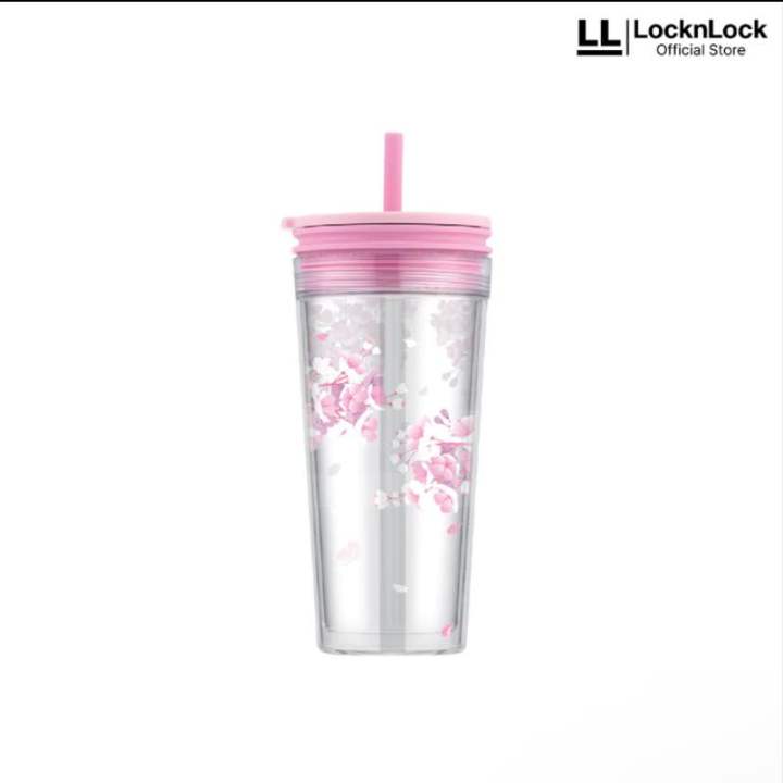LocknLock Exclusive Bucket Cold Cup 580ml Pink - HAP520PIK | Lazada ...
