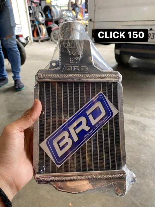 BRD RADIATOR ALLOY 2 ROWS POWER Original 👉 Honda Click 150 | Lazada PH