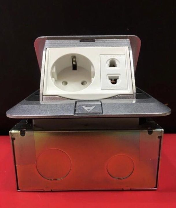Stop kontak lantai Panasonic stop arde + universal / floor socket ...