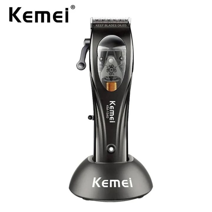Kemei KM-1540 Hair Clipper for Men Rechargeable Professional Hair ...