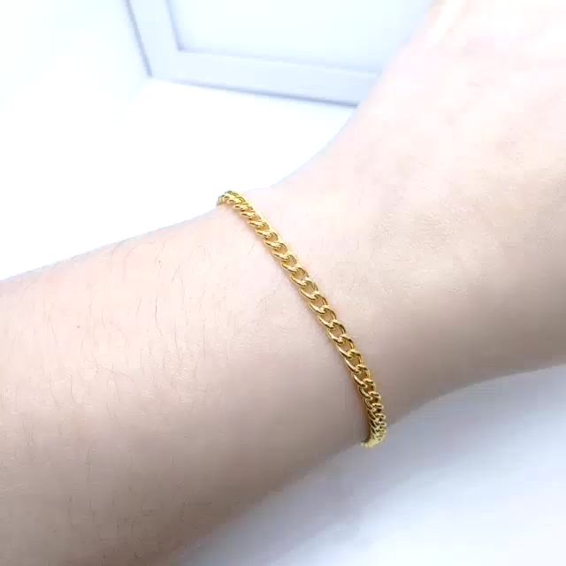 Rantai Tangan Fesyen Kosong Bajet Emas 916 Yon Hing | Lazada Rantai Tangan Fesyen Kosong Bajet Emas 916 Yon Hing | Lazada