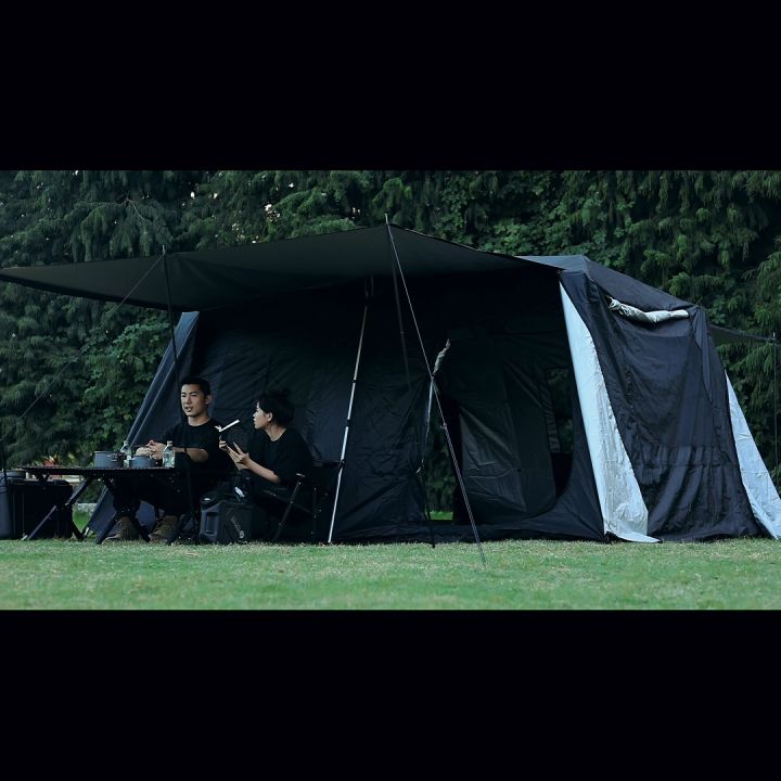 KEEPHIKE TENT เต็นท์อัตโนมัติตั้งแคมป์กลางแจ้งอุปกรณ์ตั้งแคมป์สองห้อง ...