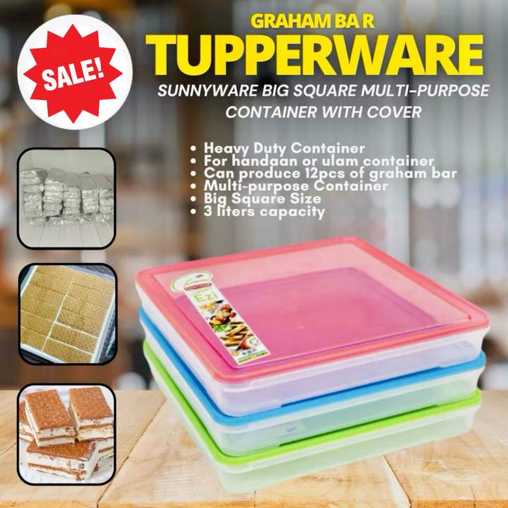 Graham Bar Tupperware 3L Food Keeper | Lazada PH