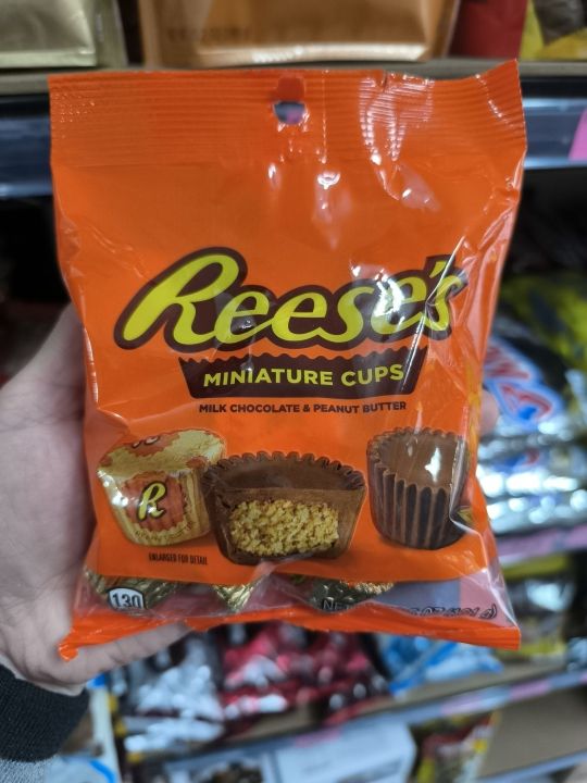 Reese's miniature cups milk chocolate and peanut butter 131 g | Lazada PH