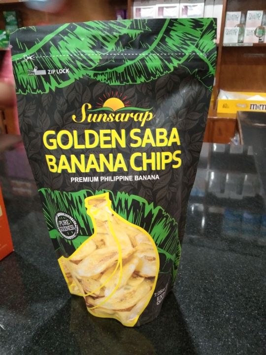 Sunsarap Golden Saba Banana Chips 100g/200g | Lazada PH