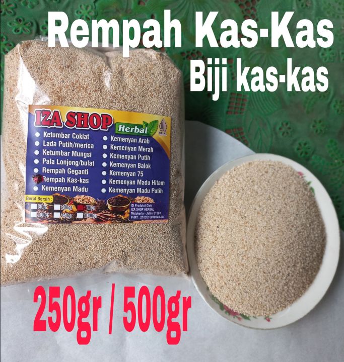 Biji Bunga Poppy/biji kas kas 500gr | Lazada Indonesia