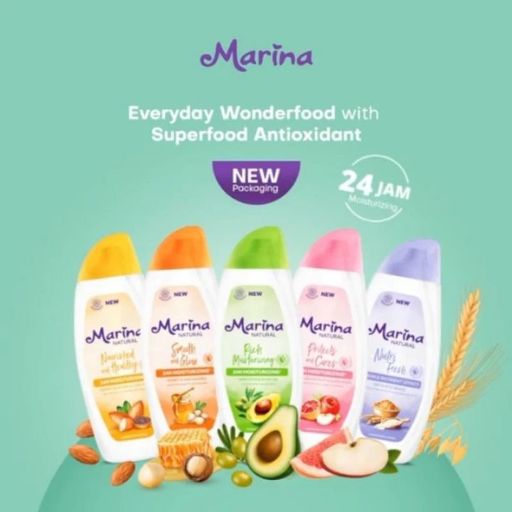 Marina Handbody Lotion Natural Kuning 500ml | Lazada Indonesia