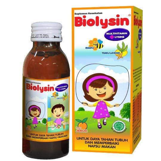 Biolysin Sirup 60ml (per Botol) | Lazada Indonesia