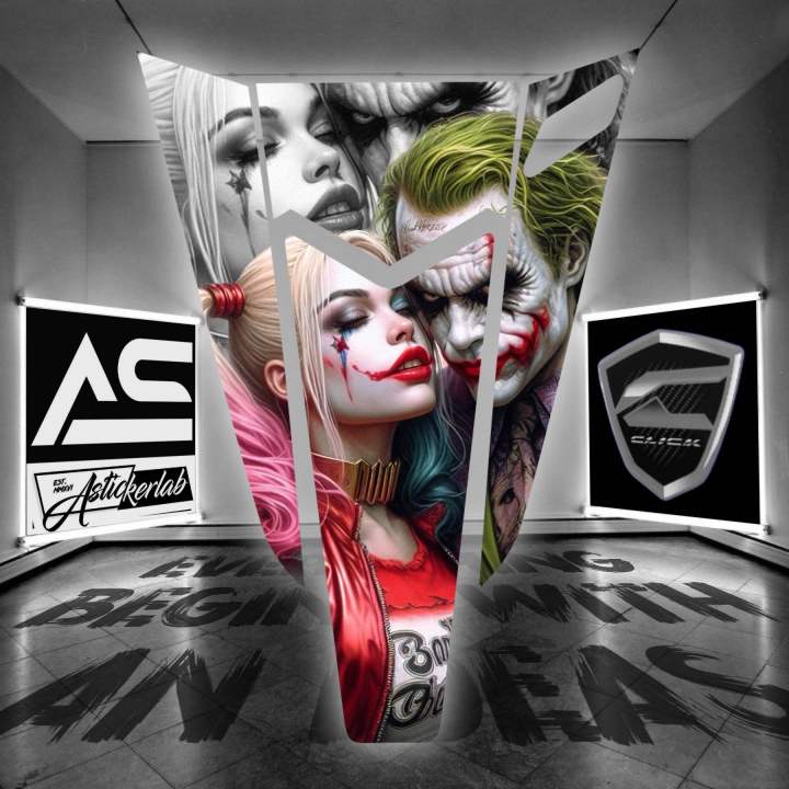 HONDA CLICK V3 FRONT PANEL DECALS PRINTED LAMINATED | Lazada PH