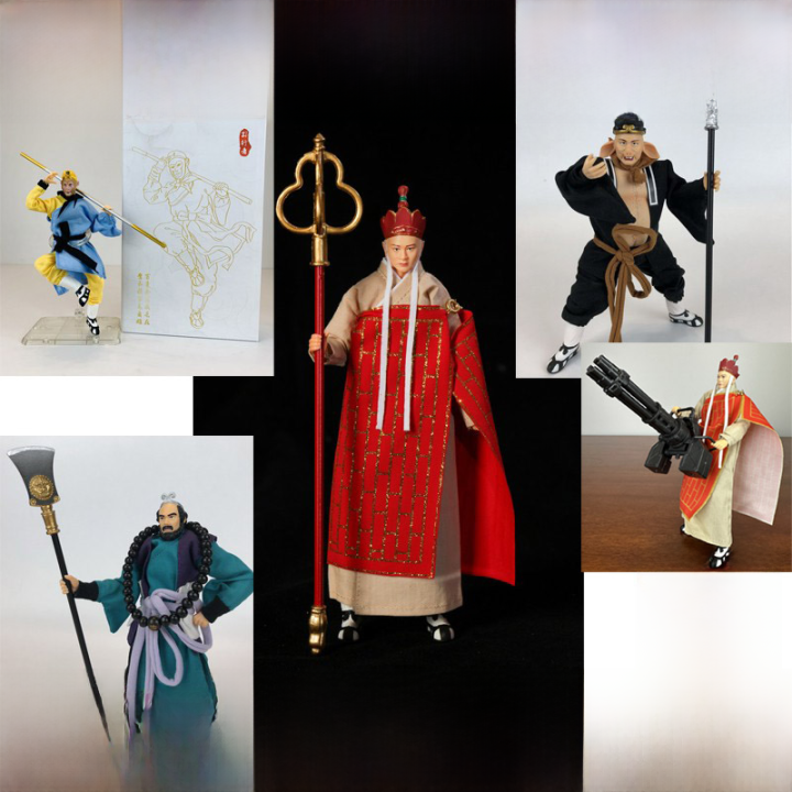 ยอดนิยม 6 นิ้ว Action Figure ของเล่นรุ่น Sun Wukong Monkey King Bai ...