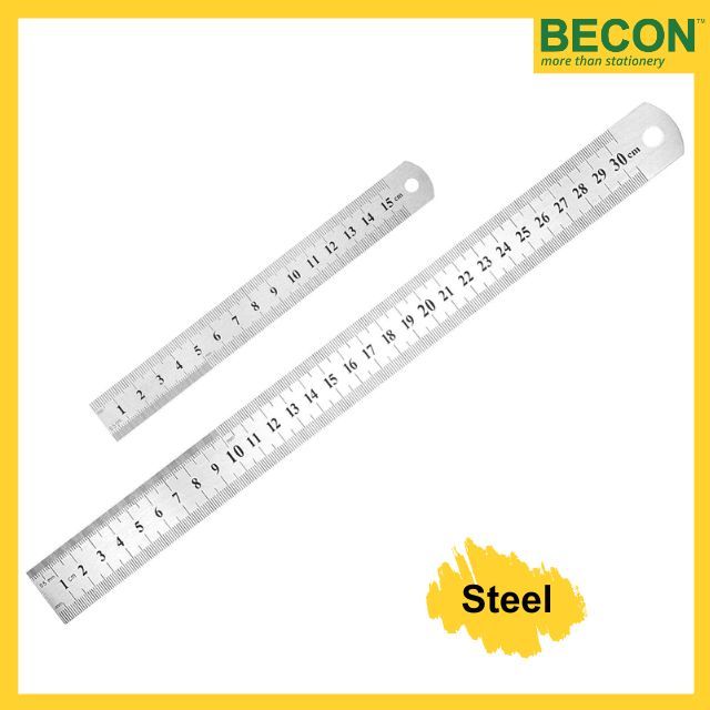 Steel Ruler 6 inch | 12 inch | Lazada